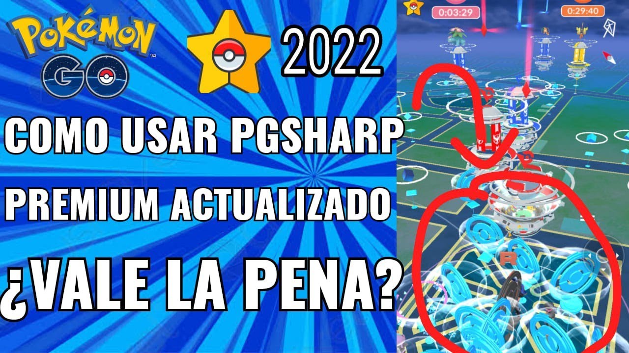 COMO USAR PGSHARP PREMIUM 2022 🔥 PASO A PASO 💪💥 - YouTube