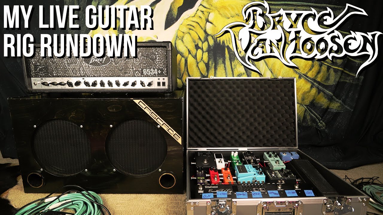My Live Guitar Rig Rundown - YouTube