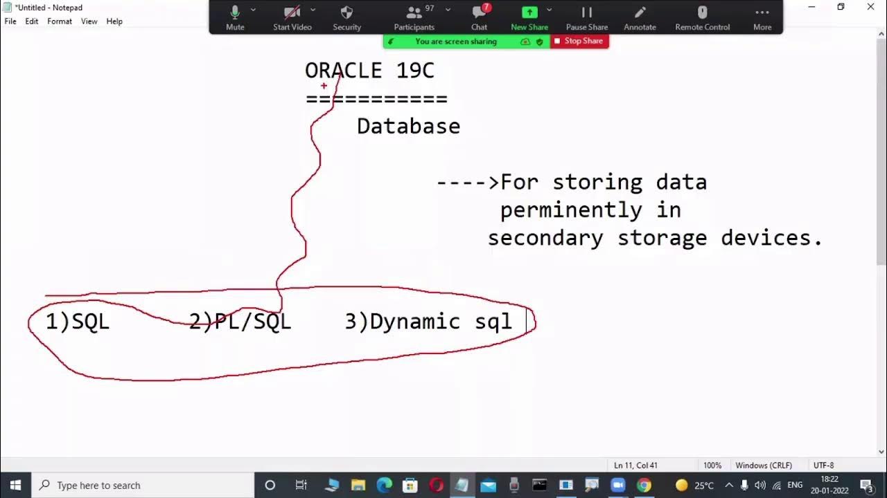 ORACLE 19c tutorials by Mr. Murali Sir - YouTube