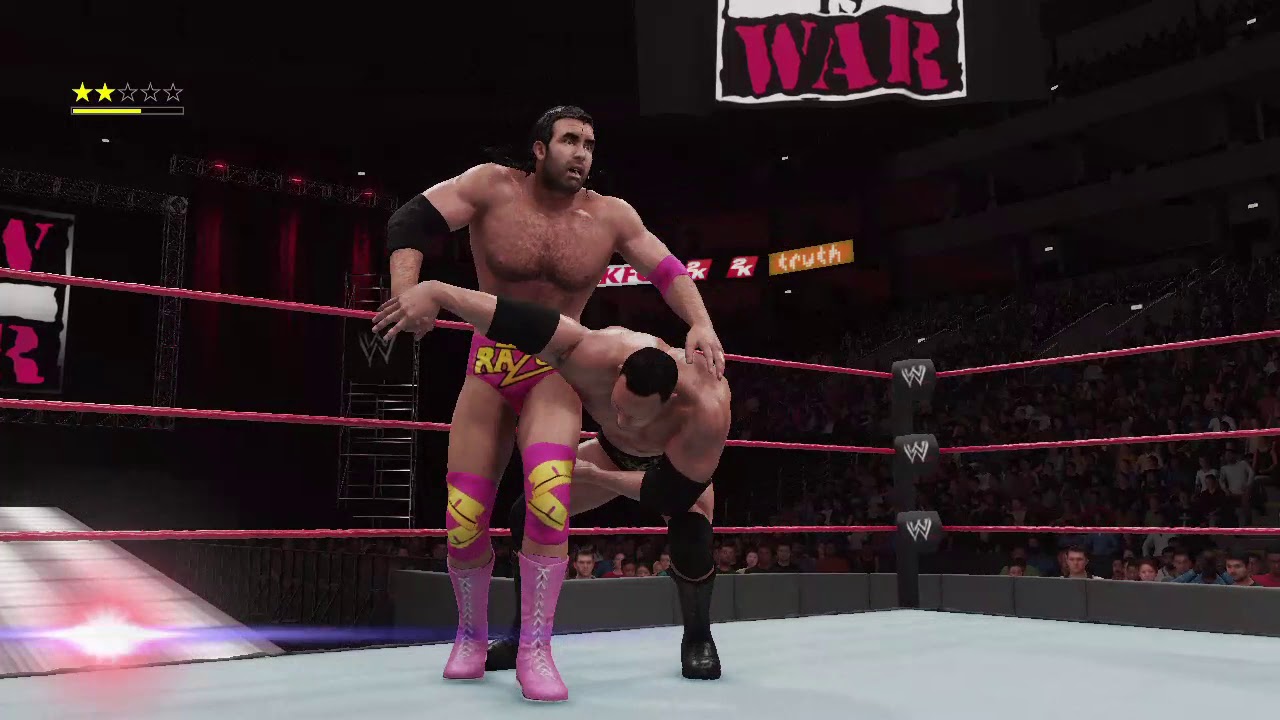 WWE 2k18 | THE ROCK vs RAZOR RAMON | WINGTIP GAMING - YouTube
