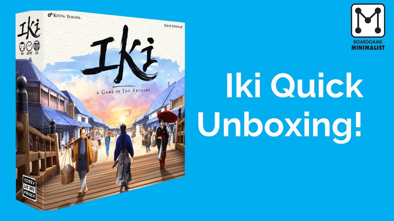 Iki Board Game Unboxing - YouTube