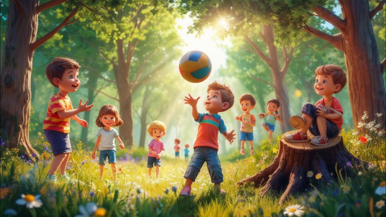 Poem Of Kids Playing in the Jungle | Fun Jungle Adventure Poem for ...