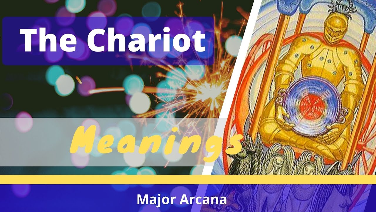 7 The Chariot the Book of Thoth Tarot deck card meanings - YouTube