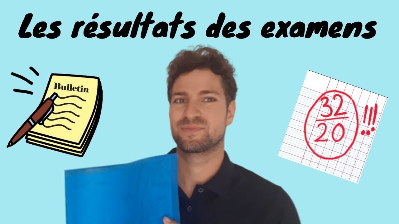 Les résultats des examens - YouTube