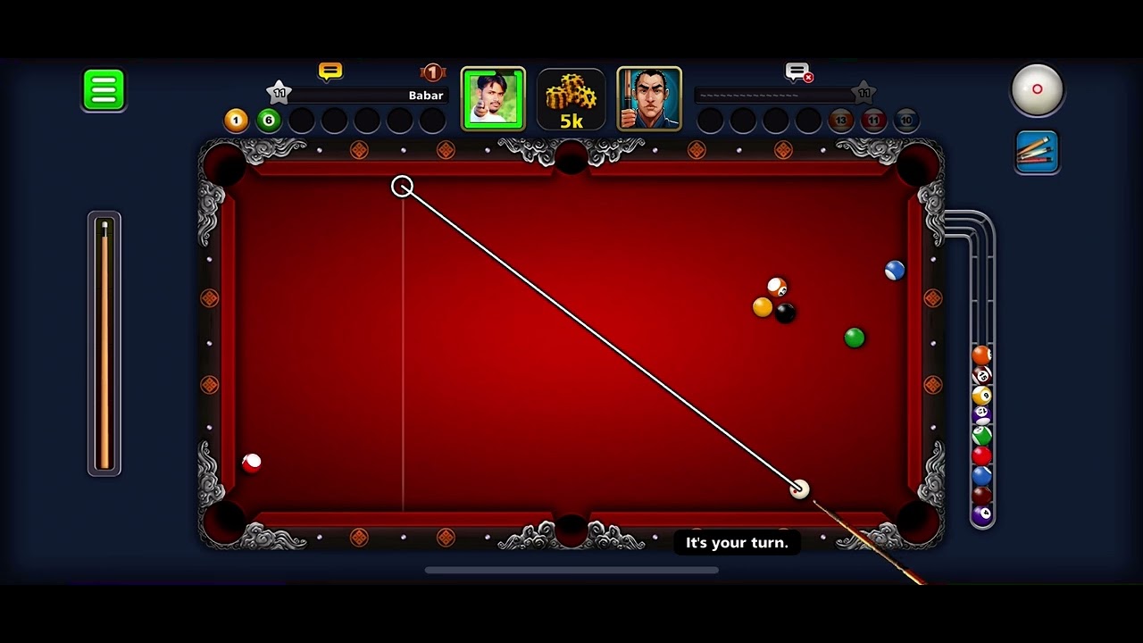 8 ball pools challenge vs joginder - YouTube