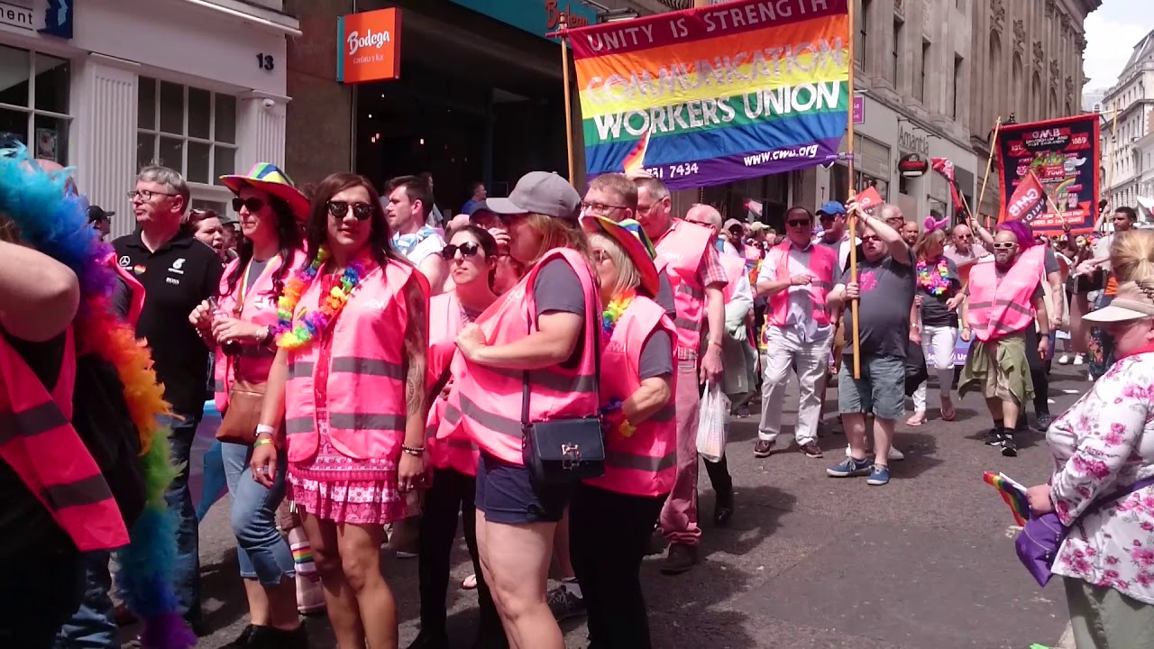 Birmingham Pride Parade 2019 Part 7 - YouTube
