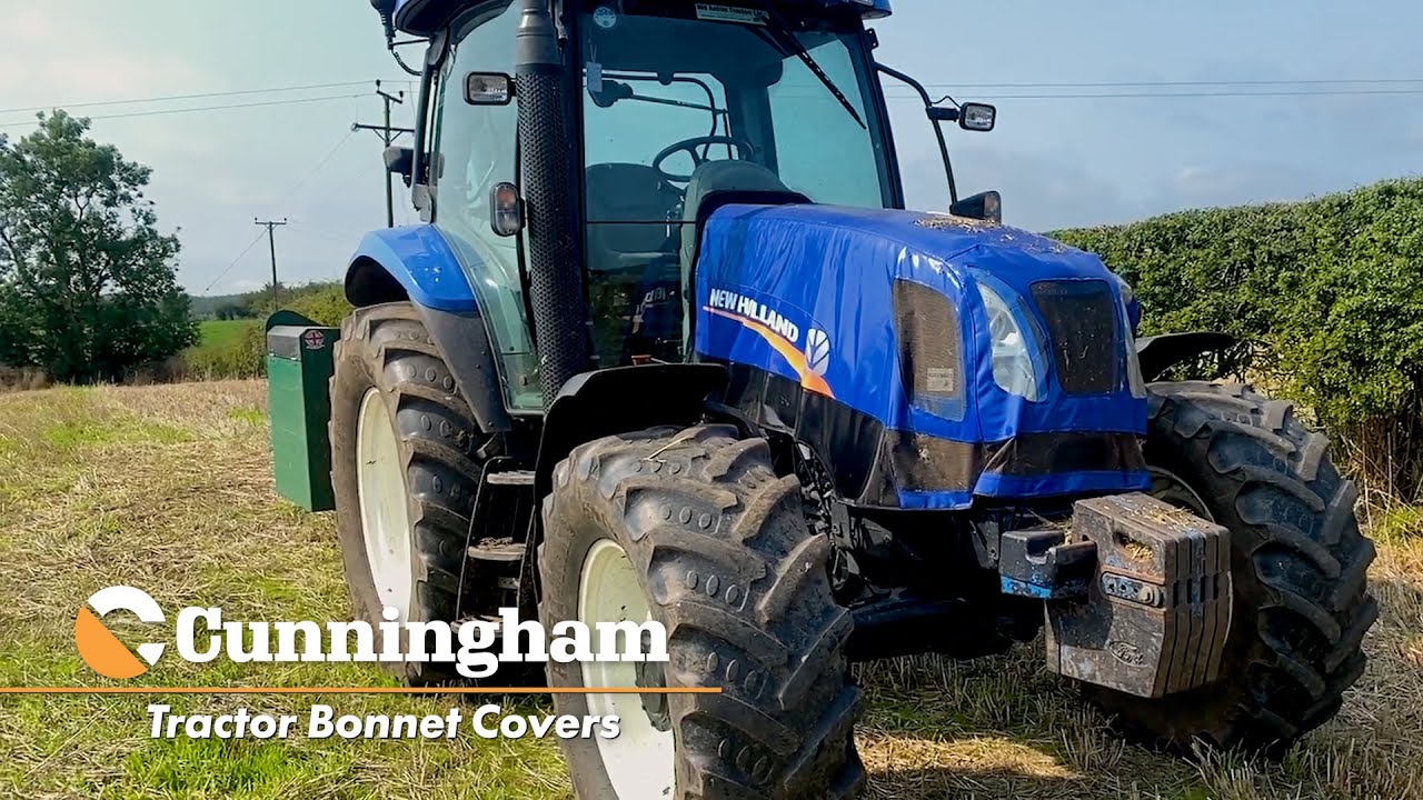 Protect your Tractor with a Cunningham Tractor Bonnet Cover - YouTube
