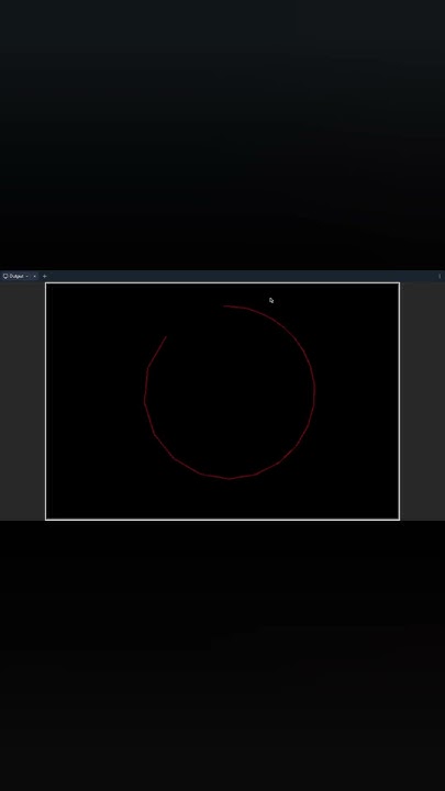 Vibrate Circle Code In Python Pythonturtle Turtle Programming Ytshorts Shorts Youtube 