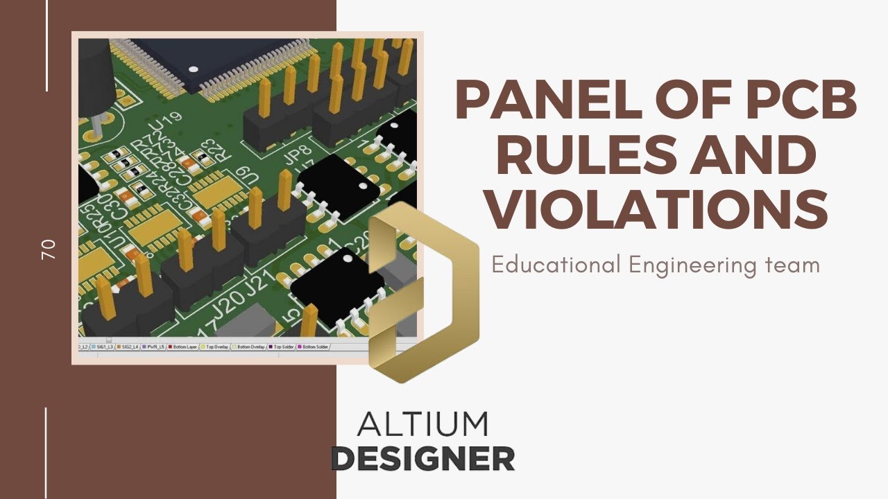 Panel of PCB Rules and Violations - YouTube