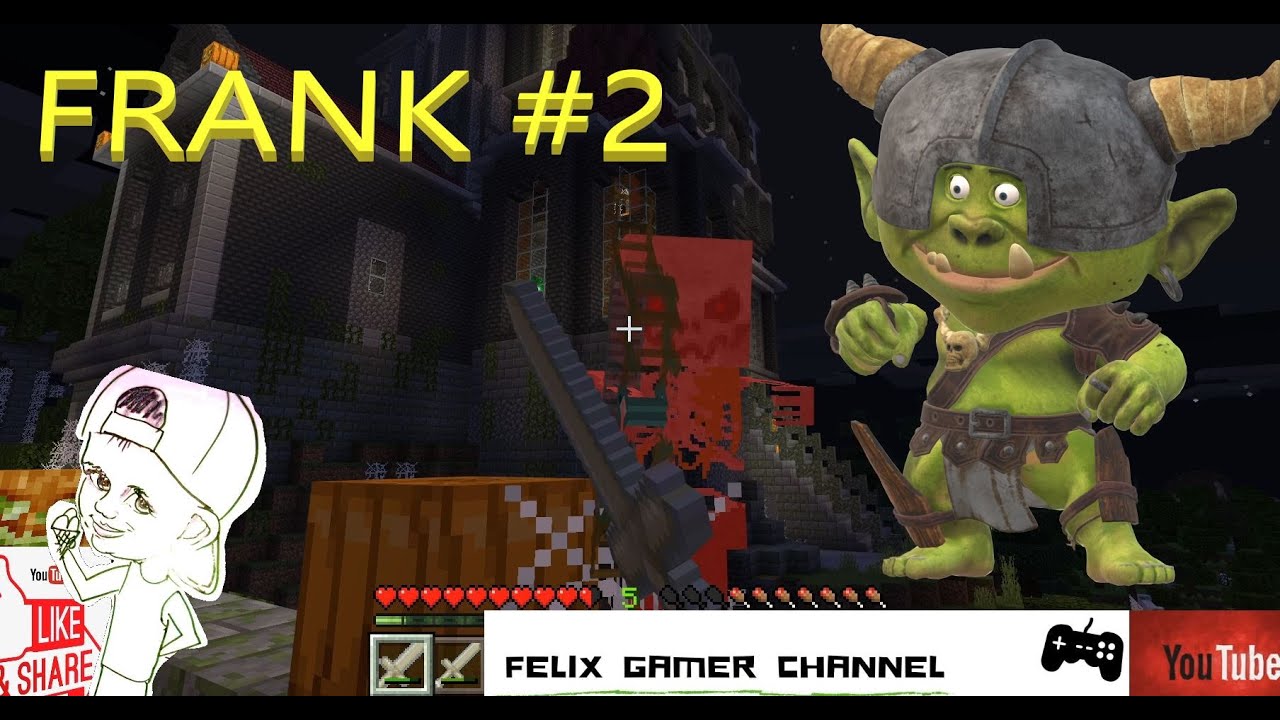 MINECRAFT FRANK Part #2 - YouTube