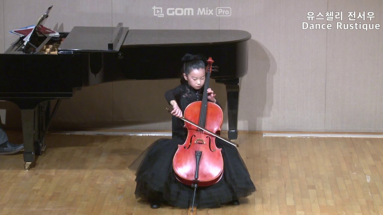 유스첼리2018–전서우 Cello Dance Rustique - YouTube
