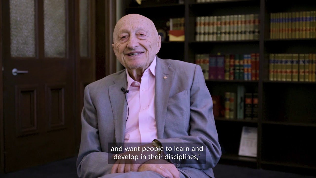 Professor the Hon George Hampel AM QC - YouTube