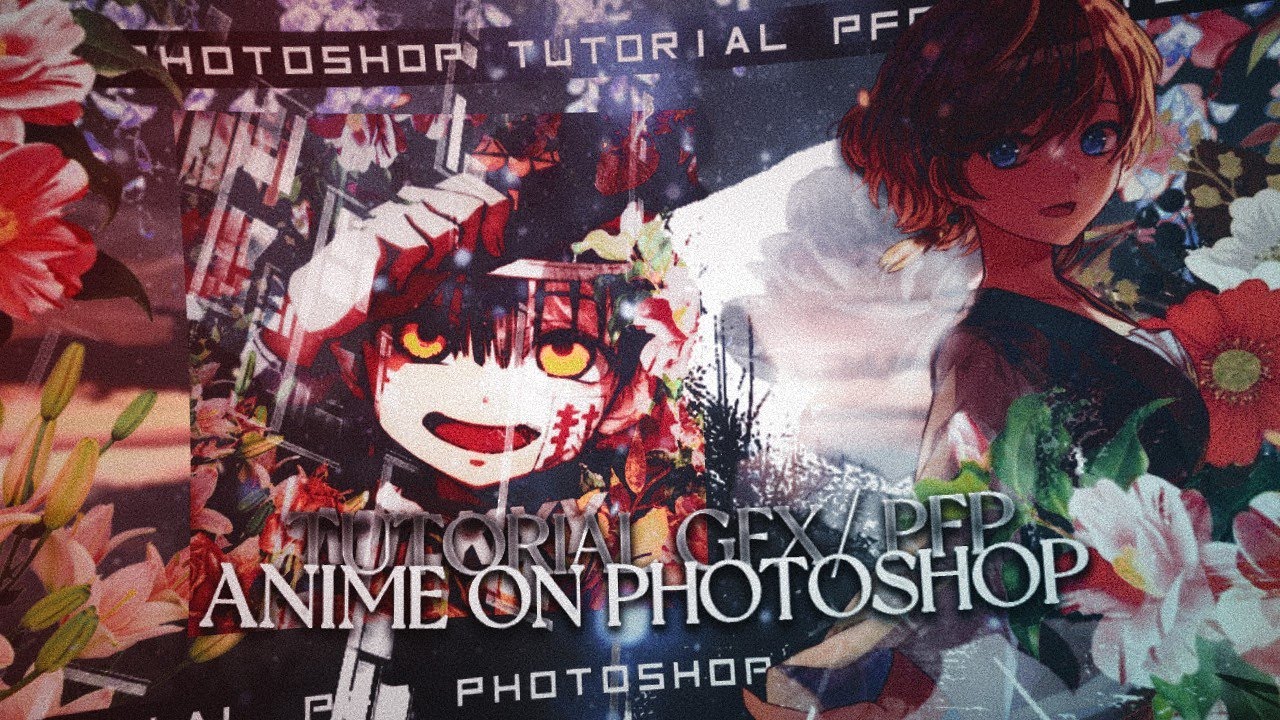 TUTORIAL PFP ANIME ON PHOTOSHOP - YouTube