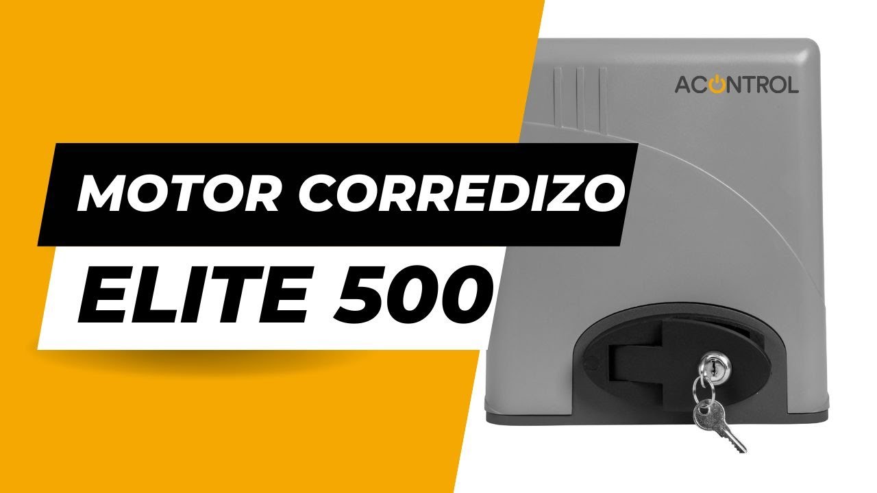 Todo sobre el Motor Elite 500 kg para Puerta Corredera - YouTube