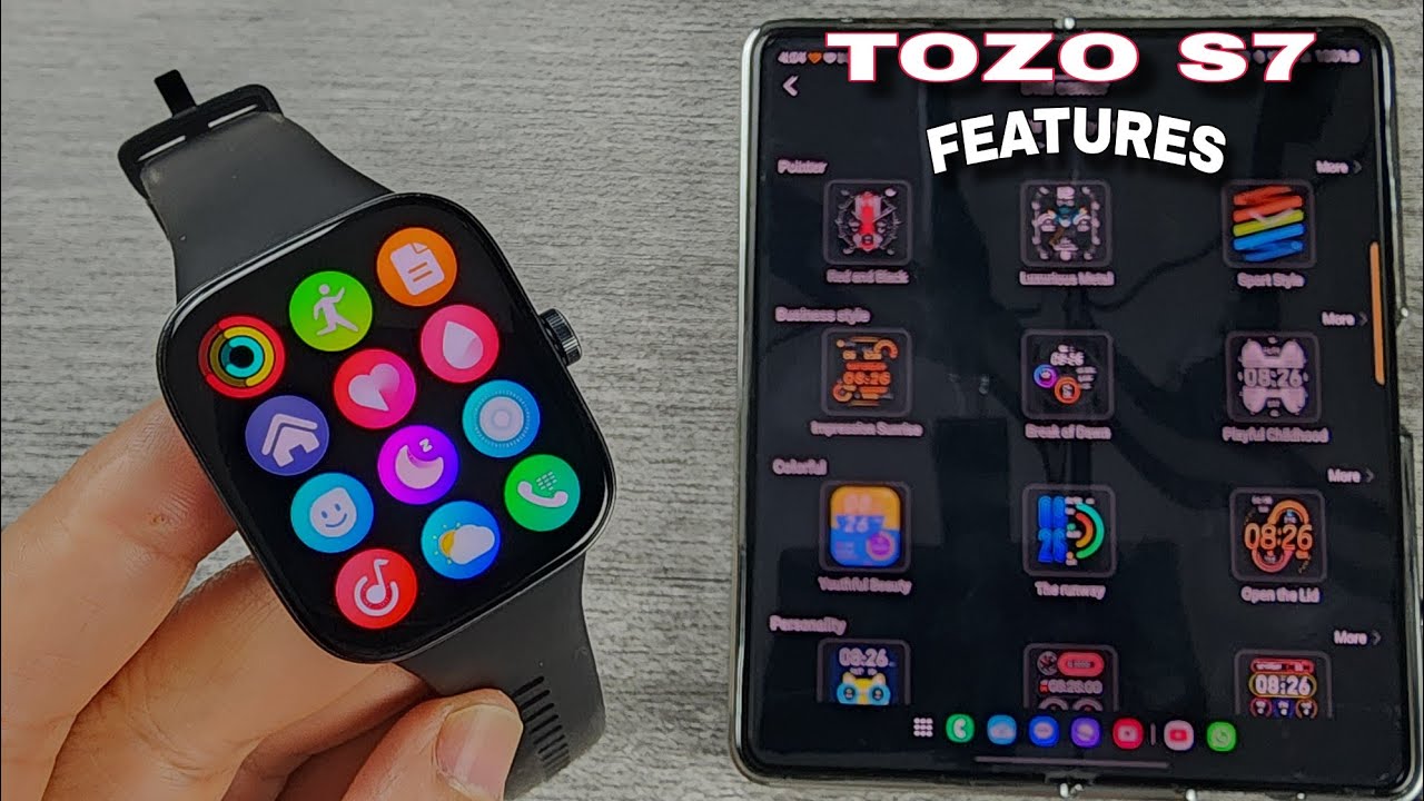 TOZO S7 - CHEAPIE SMARTWATCH YOU MUST KNOW - YouTube