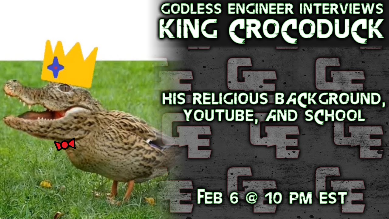 Godless Engineer Interviews King Crocoduck - YouTube