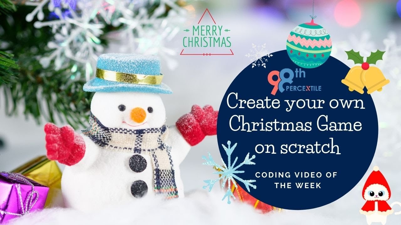 Create your own Christmas Game on scratch | Coding video of the week ...
