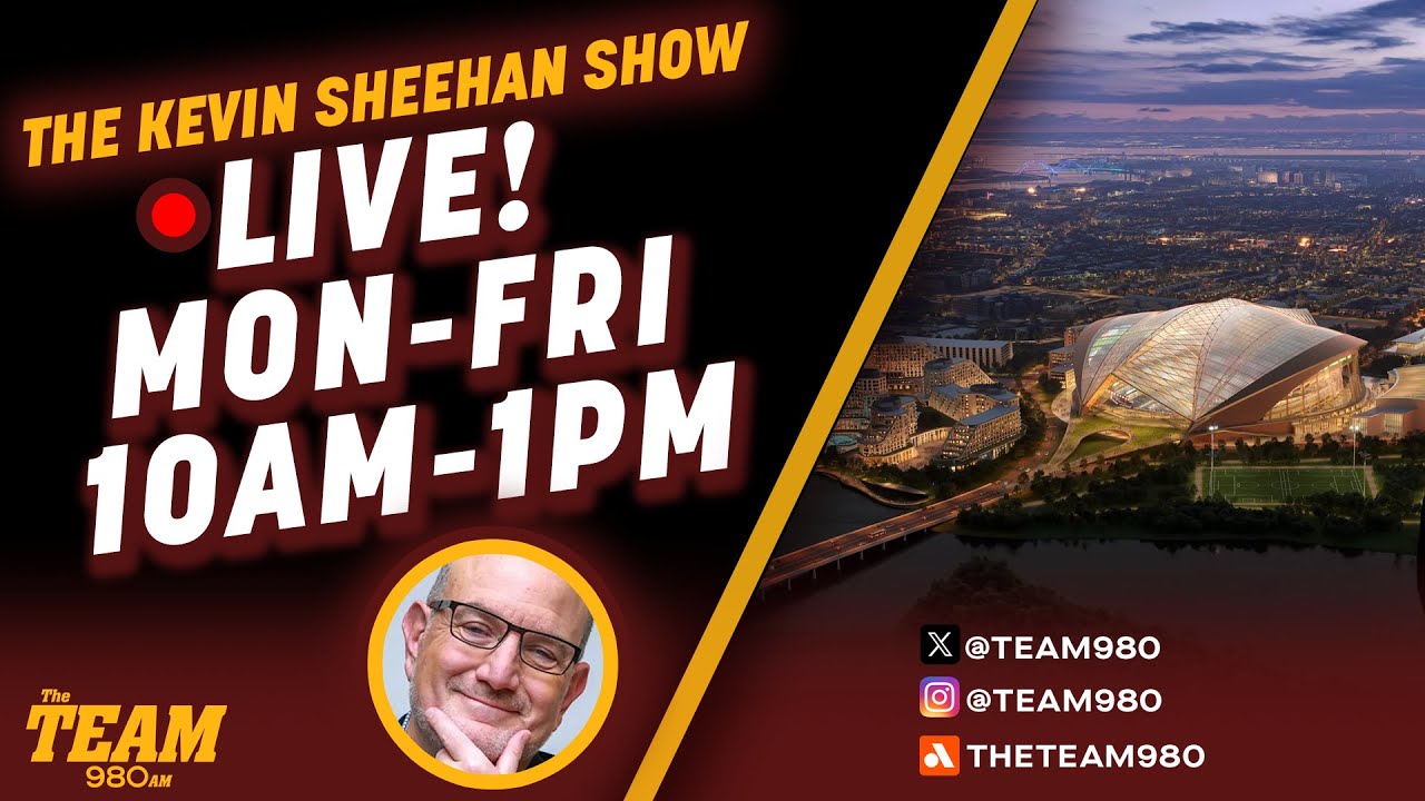 The Kevin Sheehan Show LIVE! | RFK Stadium Is Returning! - YouTube