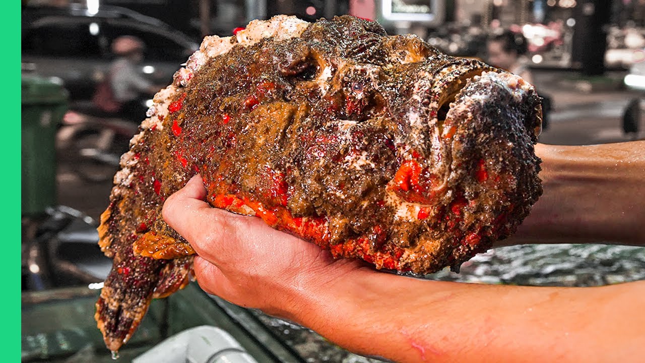 Eating Asia's MOST VENOMOUS FISH!!! $4 Fish Vs $134 Fish!! - YouTube