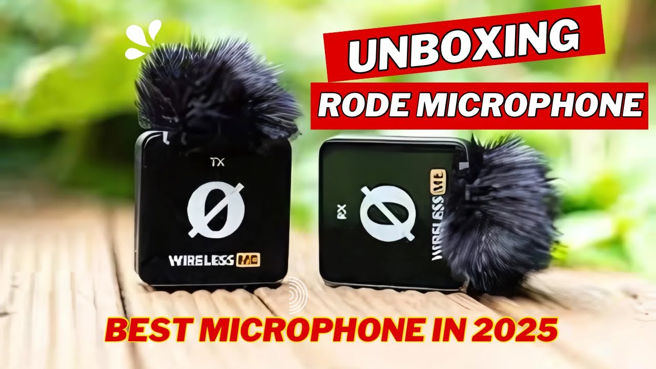 Best mic in 2025 - Rode Wireless Me | Unboxing, Setup & Real Audio Test ...