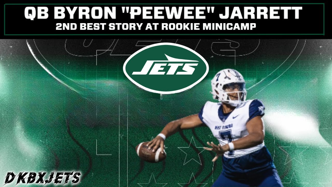 Jets 2024 UDFA | QB Byron "Peewee" Jarrett Former #1 JUCO QB - YouTube