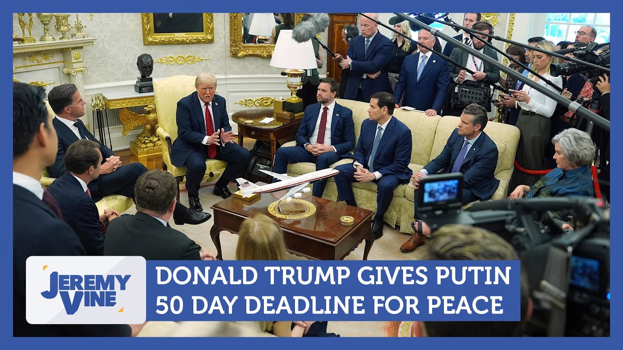Donald Trump gives Putin 50 day deadline for peace | Jeremy Vine - YouTube