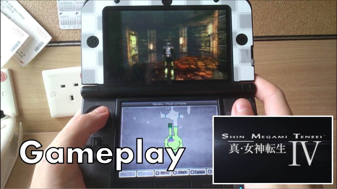 Présentation Gameplay Shin Megami Tensei IV 3DS - YouTube