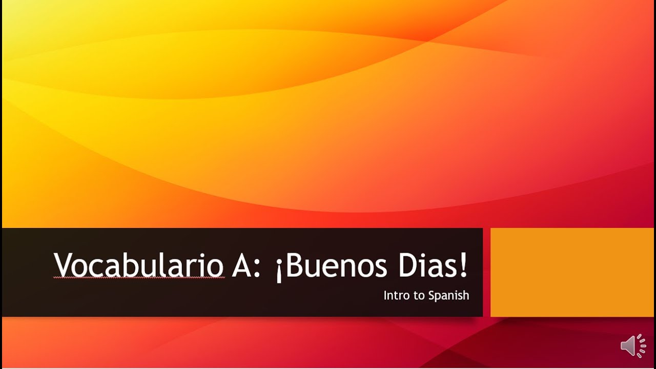 Voces y Vistas: Camino A Vocabulary - YouTube