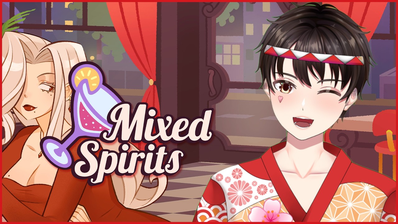 Mixed Spirits Bartender Simulator Demo: Alcoholic Vtuber plays another ...