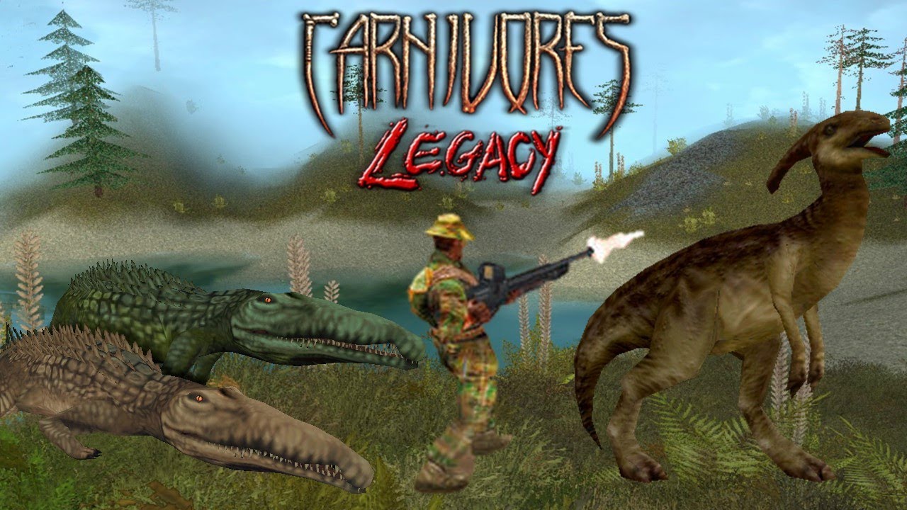 carnivores Legacy play through Part 1 why do I keep on getting attacked ...