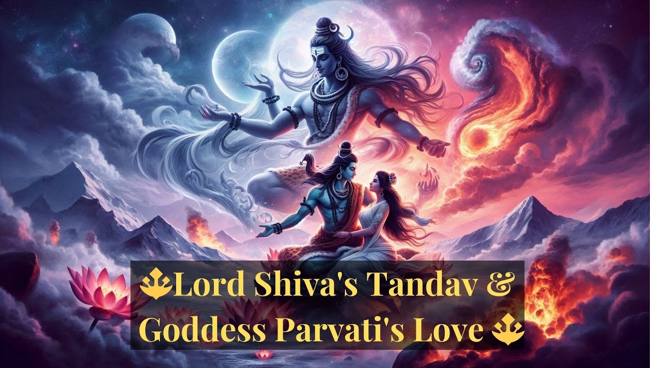 🔱 Lord Shiva's Tandav & Goddess Parvati's Eternal Love 🔱 - YouTube