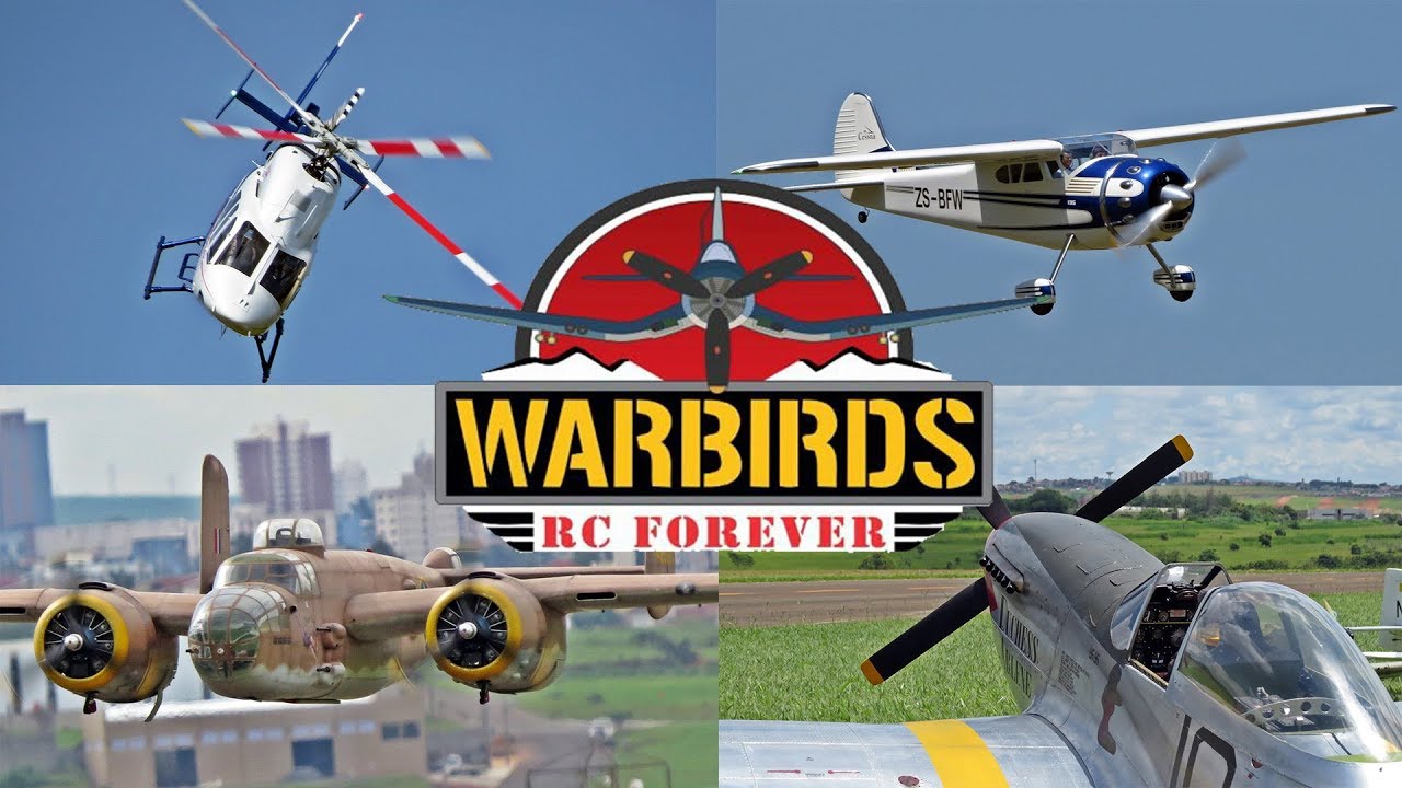 Warbirds RC Forever 2018 | Encontro de Aeromodelismo Escala - YouTube