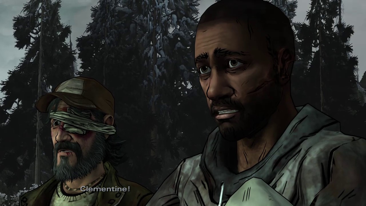 The Walking Dead Season 2 Clementine Tries To Save Luke Lukes Death