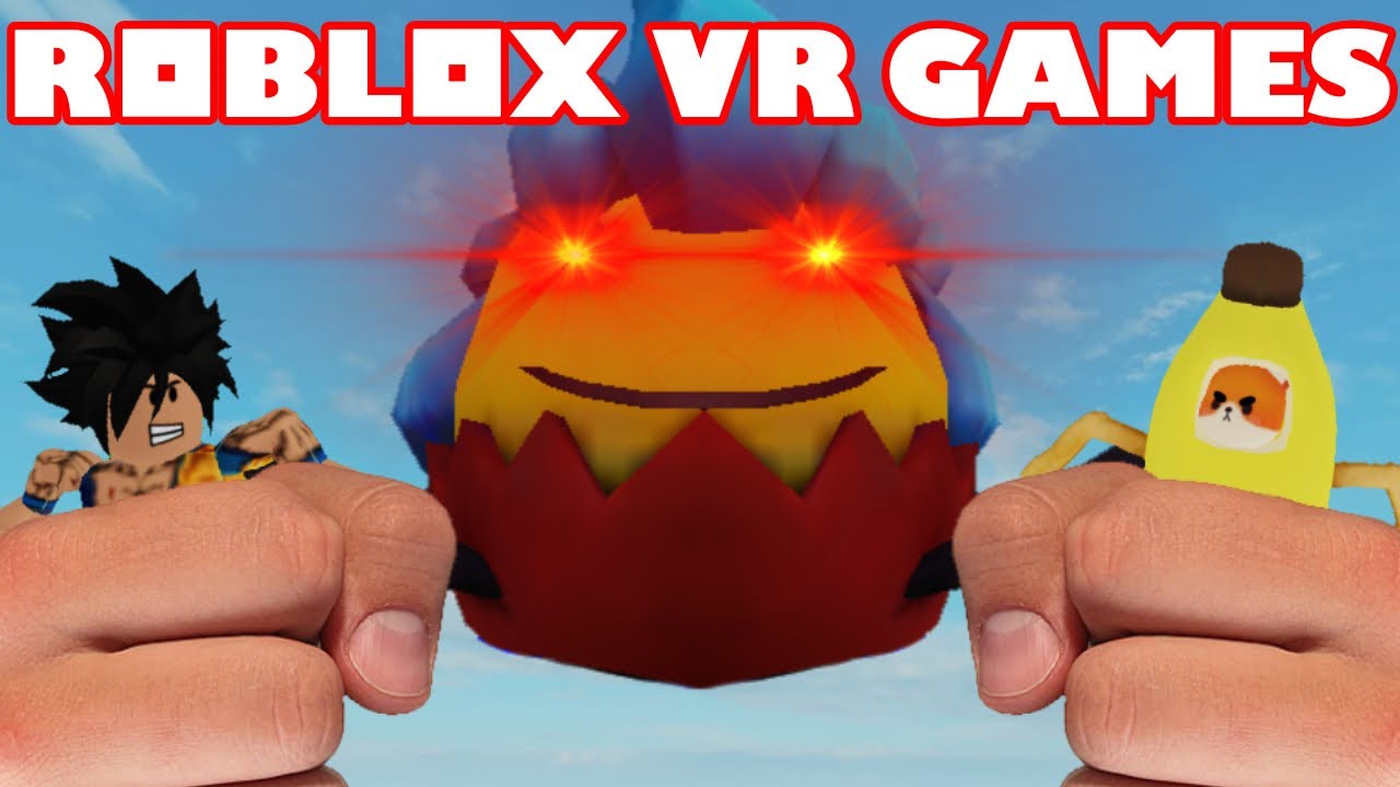 ROBLOX VR GAMES - YouTube
