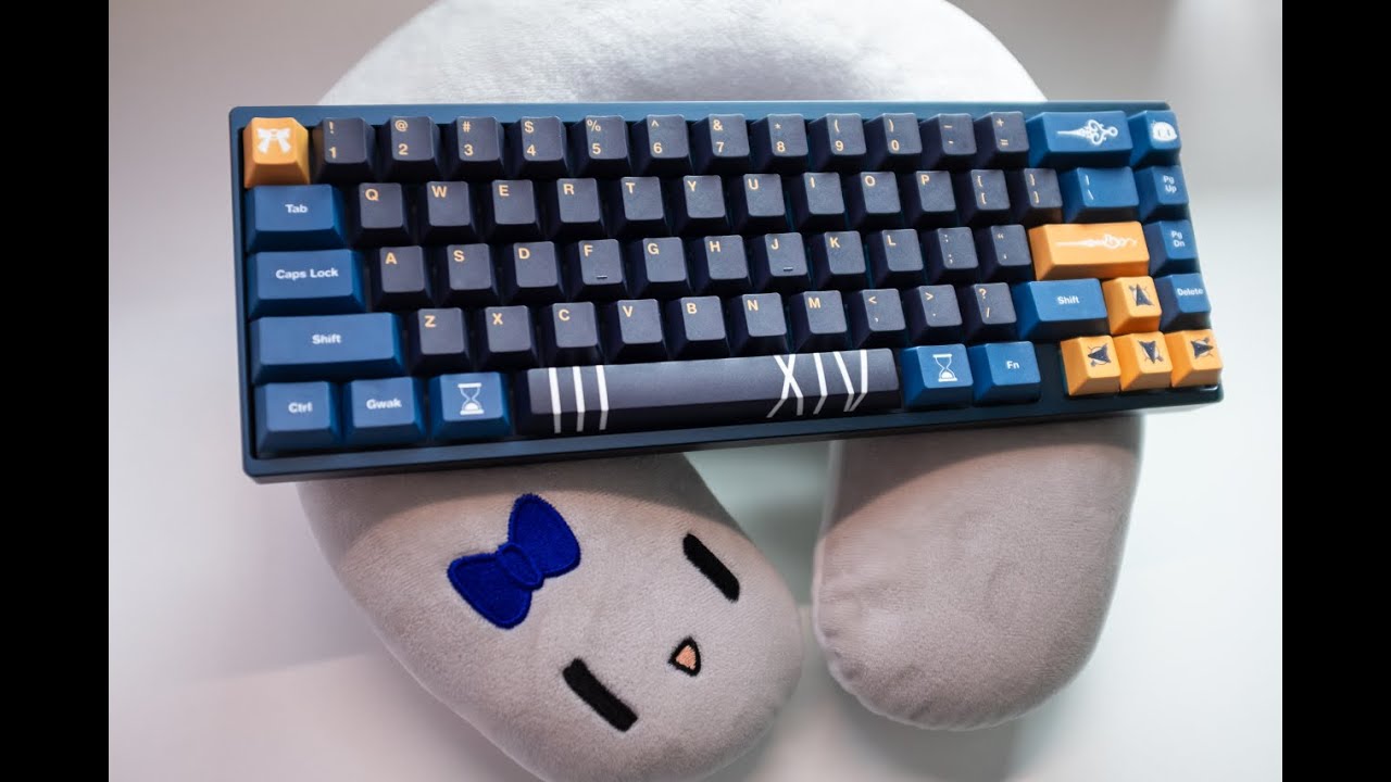 Custom Hololive Kronii Keyboard Build (NEO65) - YouTube