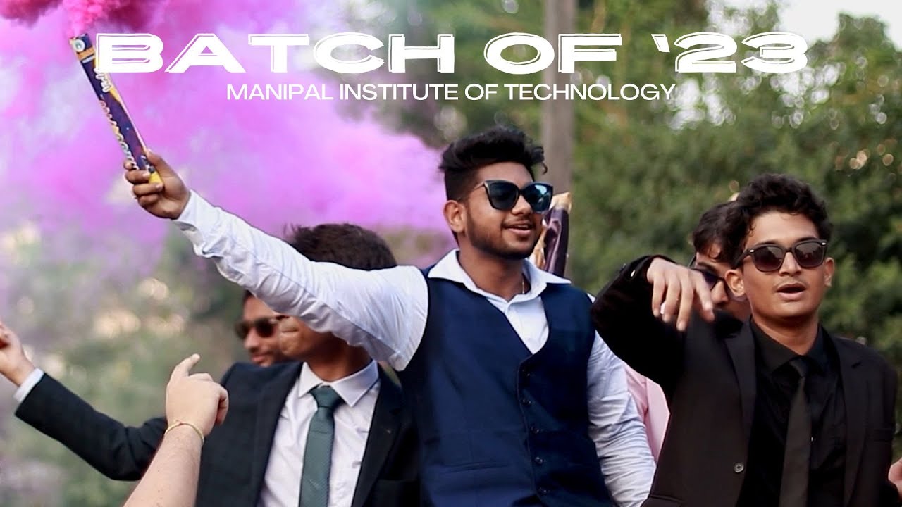 Farewell || Batch of 2023 || MIT Manipal - YouTube