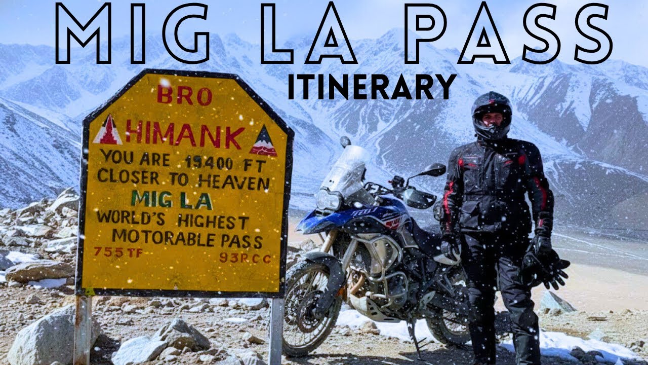 MIG La Pass: World’s Highest Motorable Road | Why Indian Army Built It ...