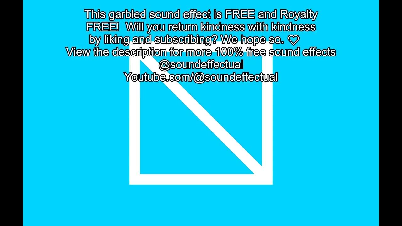 Garbled Speech Sound Effect No Copyright Royalty Free Free Sound Effectual Youtube