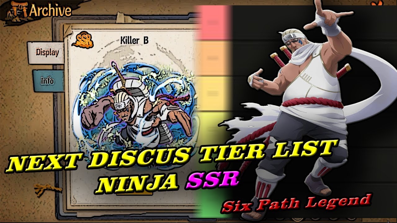 NEXT DISCUSS TIER LIST NINJA TERBARU 🔥 - GAME SIX PATHS LEGEND!! - YouTube