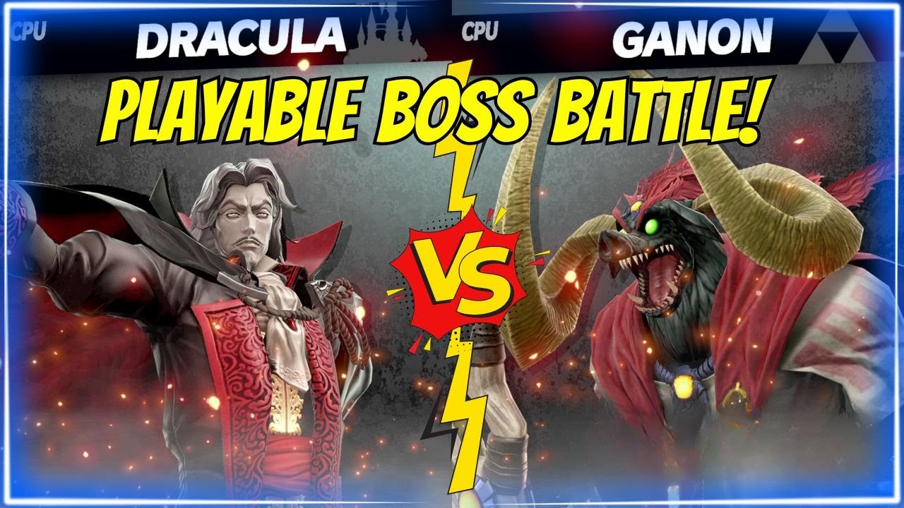 LEGENDARY BRAWL: Dracula vs Ganon in Epic Super Smash Bros. Ultimate ...