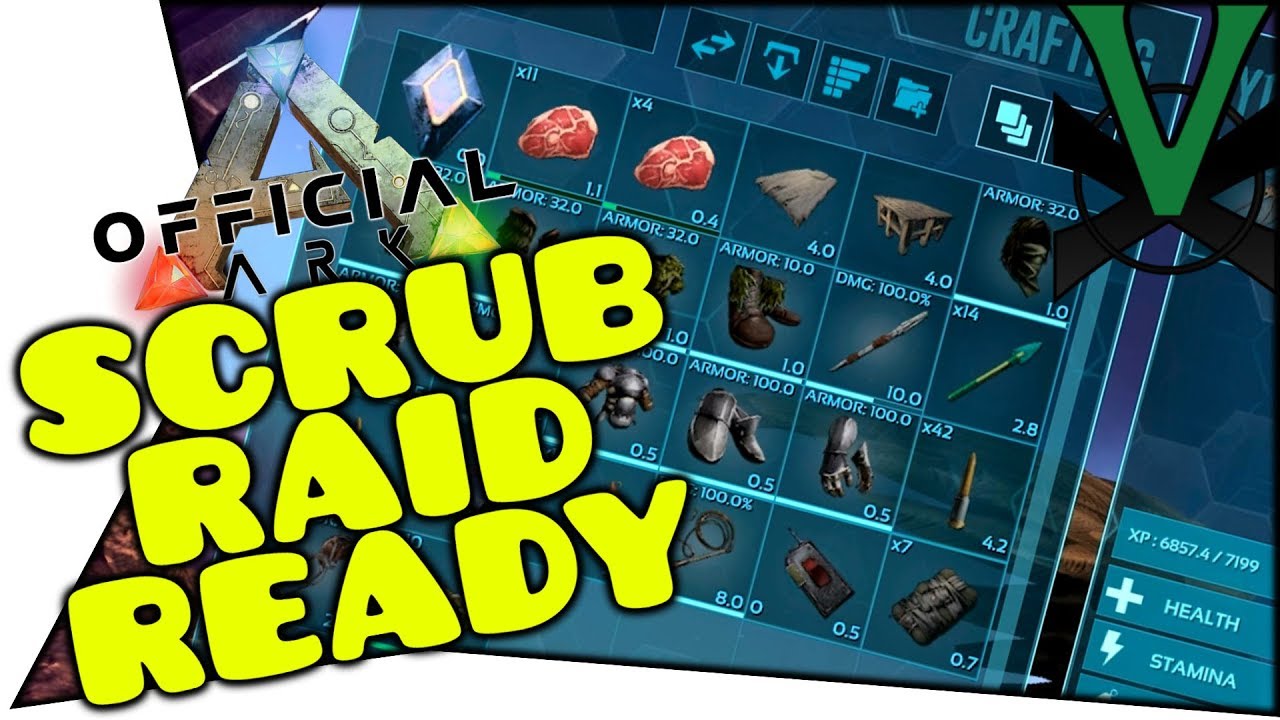 Getting Raid Ready! | Solo Official PVP [ORP] | ARK: Survival Evolved ...