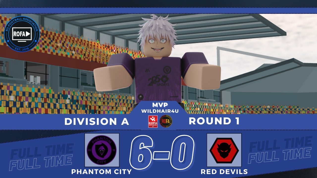 ROFA Division A | Red Devils vs Phantom City - YouTube