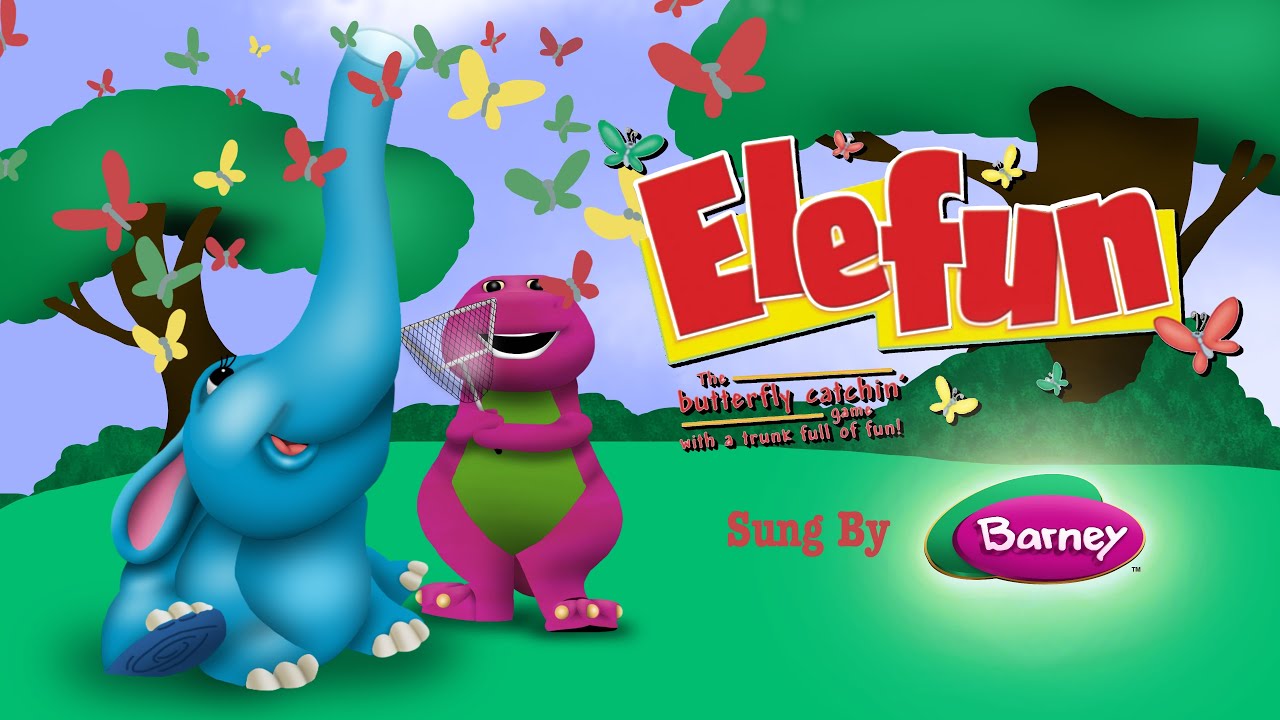 Barney The Dinosaur - He’s Elefun The Elephant (Fakeyou Cover) - YouTube