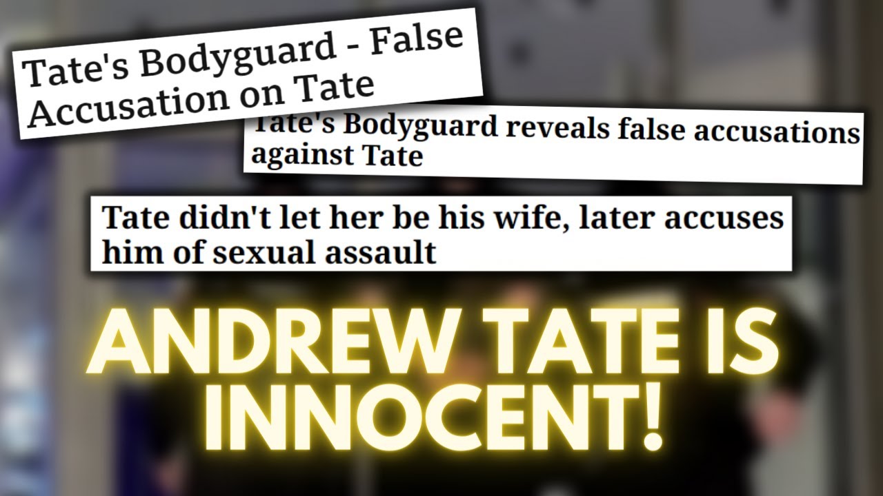 Andrew Tate's Bodyguards PROVES His Innocence - YouTube