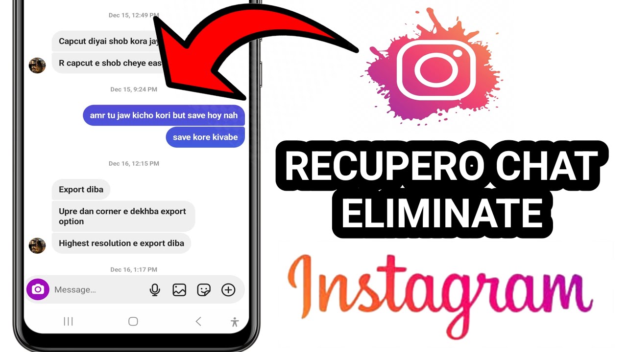Come recuperare le chat eliminate su Instagram - YouTube