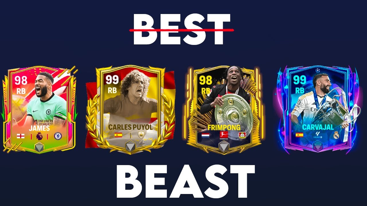 13 Best Right Back in FC Mobile 24 Under Every Budget - YouTube