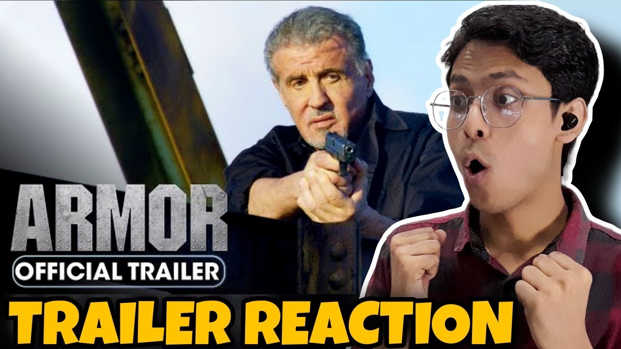 Armor (2024) Official Trailer Reaction | Holly Verse - YouTube