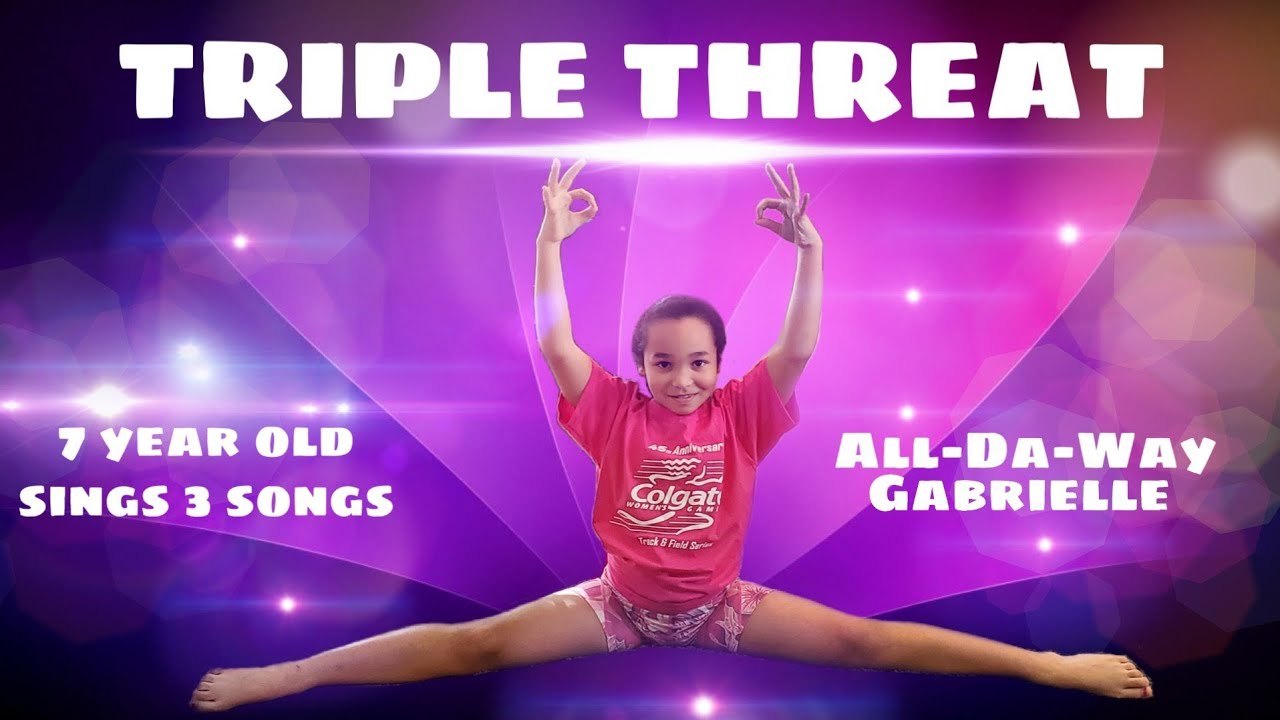 7 YEAR OLD SINGER | TRIPLE THREAT - Gabby sings 3 Songs - YouTube
