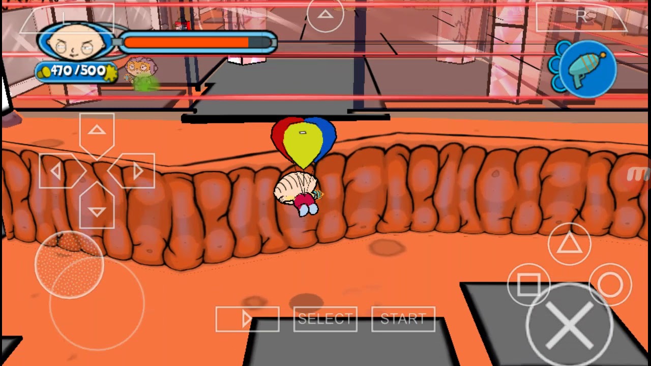 Family Guy The Video Game PSP Level 11 Stewie Griffin Hemorrhoid System ...