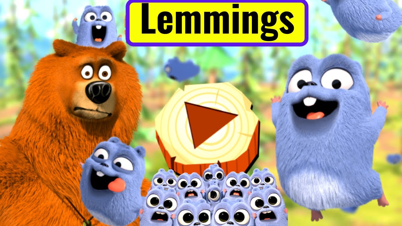 Grizzy and the Lemmings Full Gameplay - The lemmings whack a lemming ...